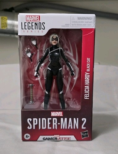 Marvel Legends Spider-Man 2 Gamerverse Felicia Hardy (Black Cat) Action ...