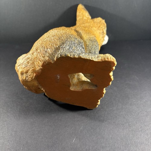 Vintage Resin Fox Figurines Red Fox Kits Cubs | eBay