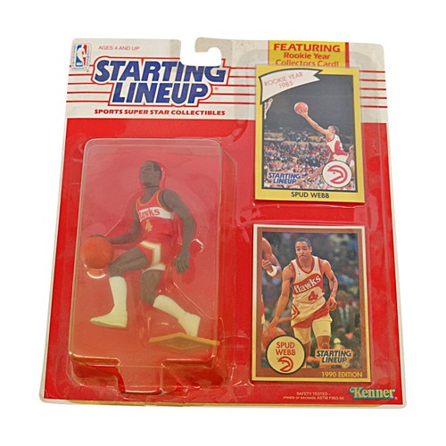 Spud Webb Atlanta Hawks 1990 NBA Starting Lineup Figures | eBay