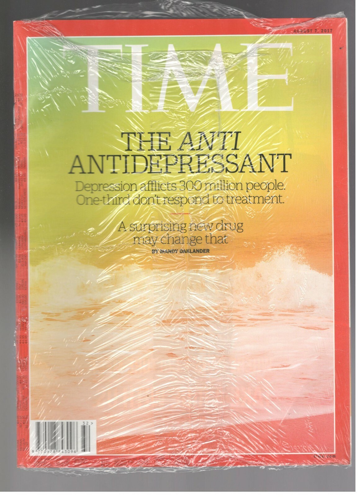 Time Magazine August 7 2017 The Anti Antidepressant Depression New ...