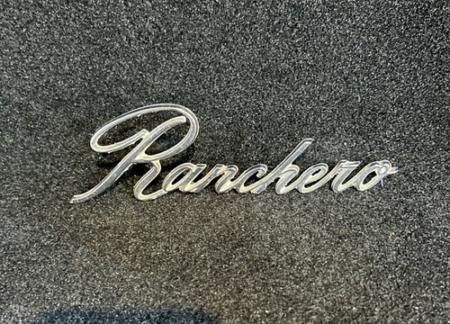 OEM Ford Ranchero Script Emblem D0OB-16B114-A B11 | eBay