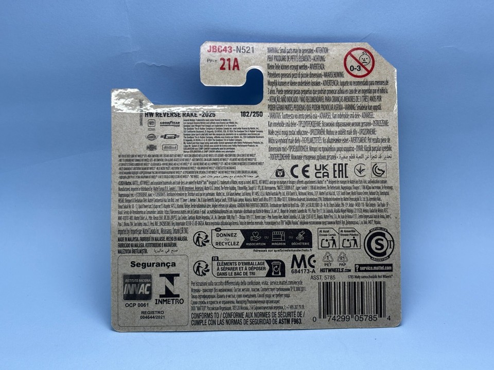 Hot Wheels 2025 Super Treasure Hunt STH # 1962 Corvette Gasser , Short ...