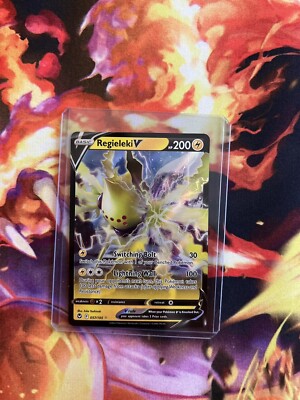 Pokémon TCG Regieleki V Silver Tempest 057/195 Holo Ultra Rare | eBay