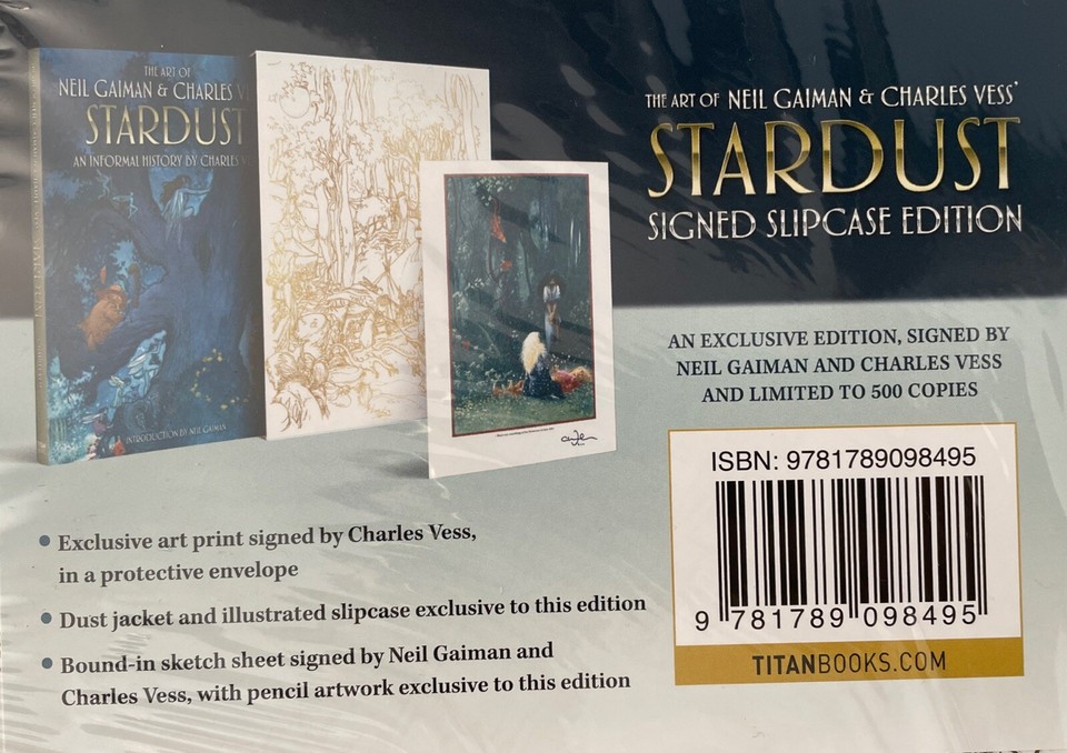 The Art Of Stardust By Neil Gaiman & Charles Vess - Double Signed ...