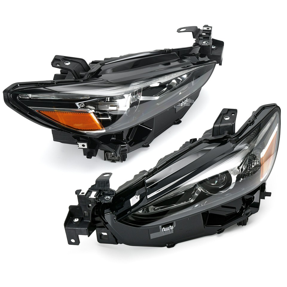 Pair LH&RH LED Projector Headlights Headlamps For Mazda 6 w/o Adaptive ...