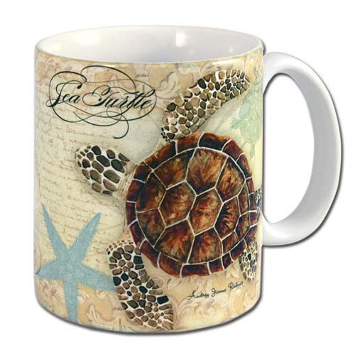 Turtle Theme "Sea Turtle" Coffee 11 oz Mug - 60006 | eBay