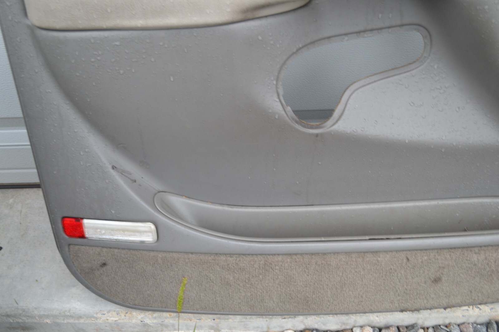 99-02 GMT 800 - Interior Door Trim Panels Set Gray & Tan Two Tone Power ...