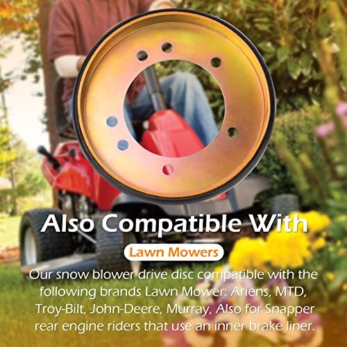 04743700 Friction Wheel Drive Disc Fit for Ariens Snapper Most Friction ...