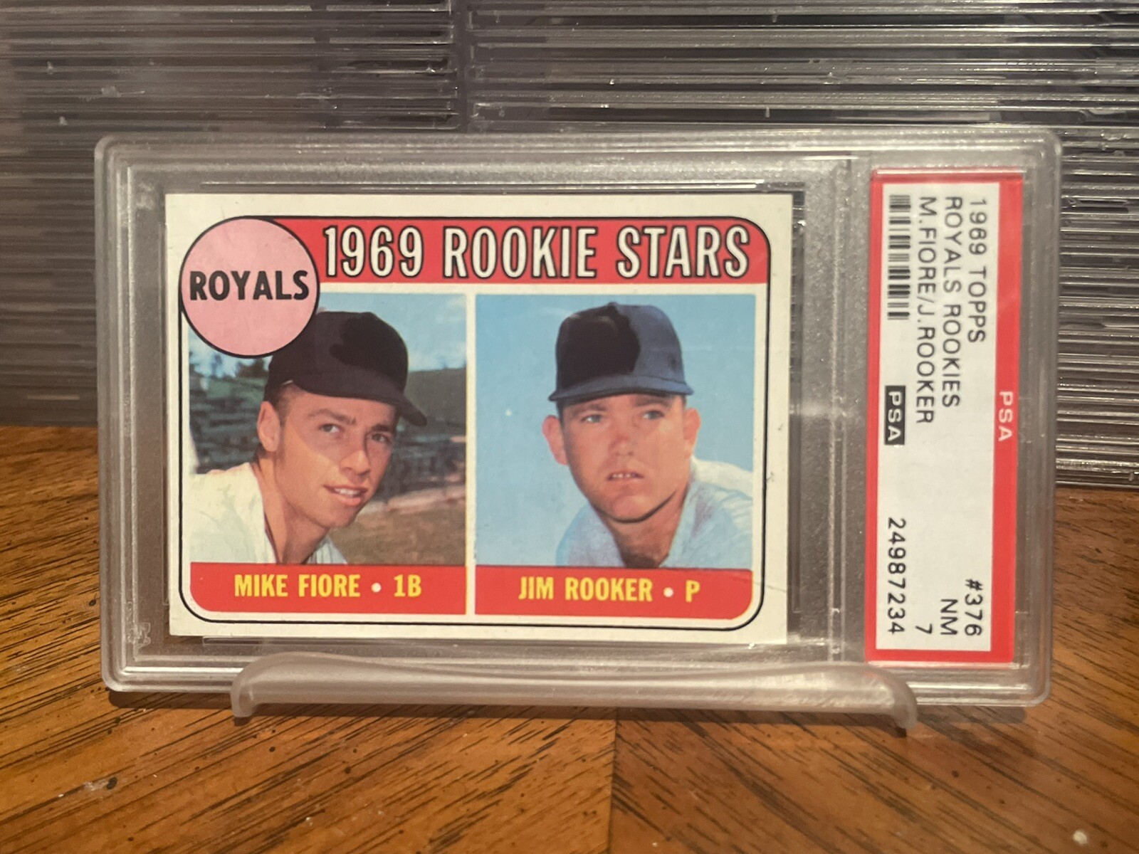 1969 Topps - 1969 Rookie Stars #376 Jim Rooker, Mike Fiore (RC) for ...