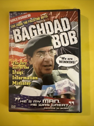 BAGHDAD BOB UNCENSORED (DVD 2003) IMAGE - LIKE BRSND NEW W/BOOKLET FREE ...