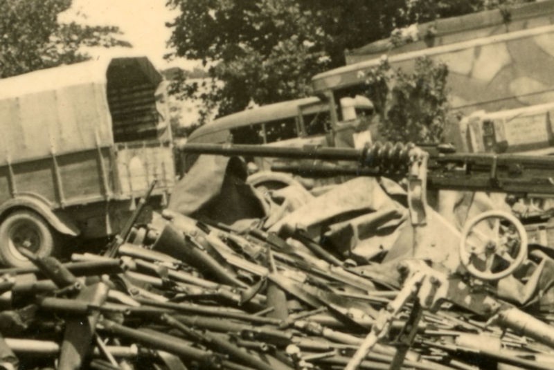 Captured French weapons, France 1940. WW2, Original Photo | eBay