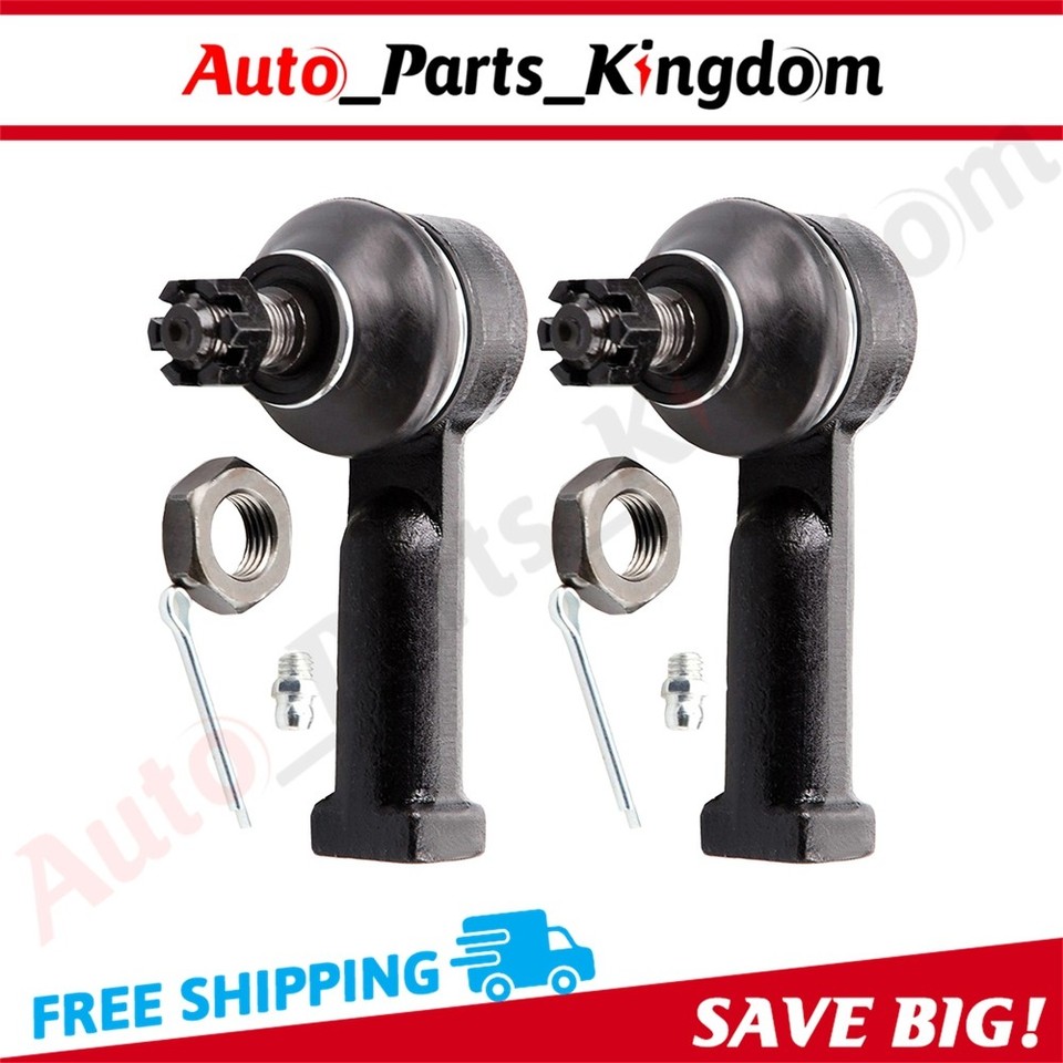 2Pcs For 91-1992 1993 Mazda B2200 B2600 Suspension Outer Tie Rod Ends ...