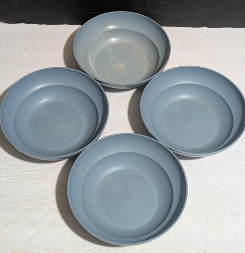 4 - Vintage Tupperware Cereal Bowls #155 Solid Blue - Signs of Wear ...