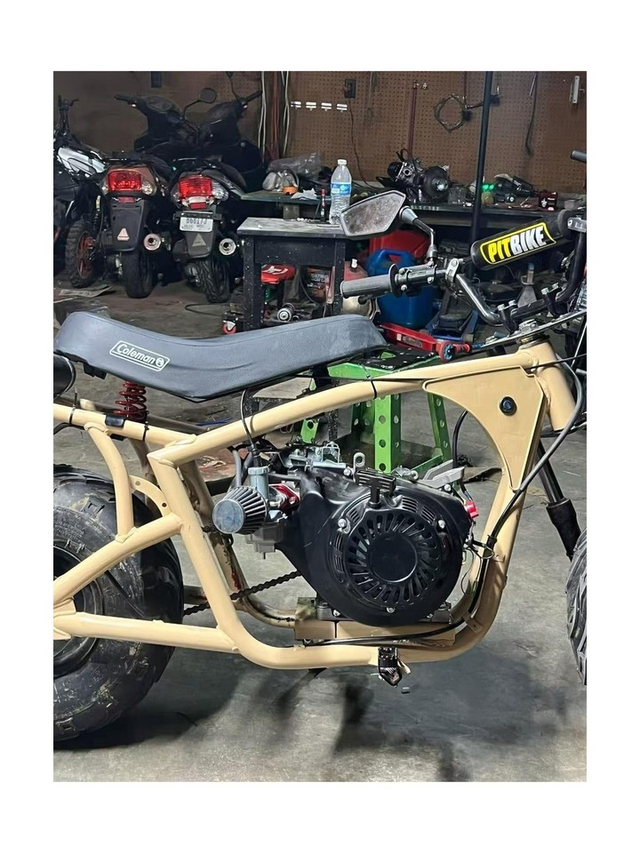 JMCHstore Mini Bike Seat Spring Suspension Modified Kit for Coleman ...