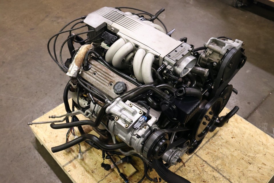 1990 C4 Corvette L98 Tuned Port Engine TPI with Wiring and ECM 49k ...