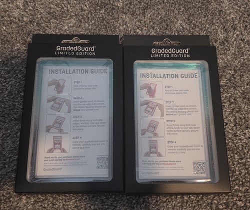 2x GradedGuard PSA Neptune Graded Guard Card Protector Limited Edition ...