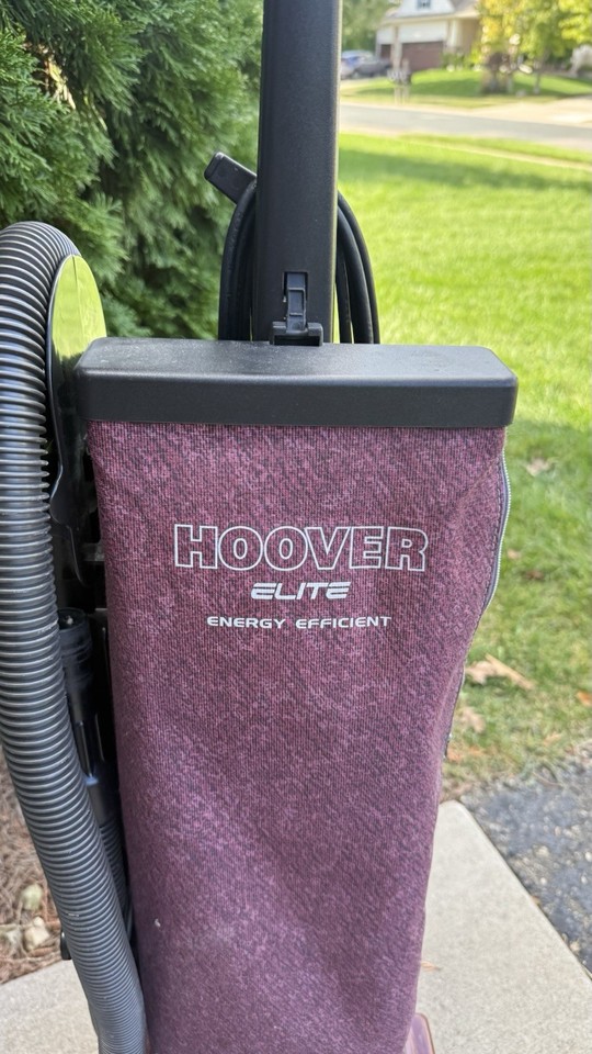 Hoover Elite 2 Energy Efficient Upright Bagged Vacuum Cleaner U4617-930 ...