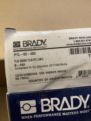 Brady Labels 62-483 | eBay