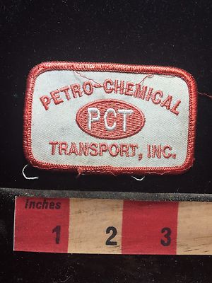 Vtg Trucker Patch PETRO CHEMICAL TRANSPORT INC. C75L | eBay