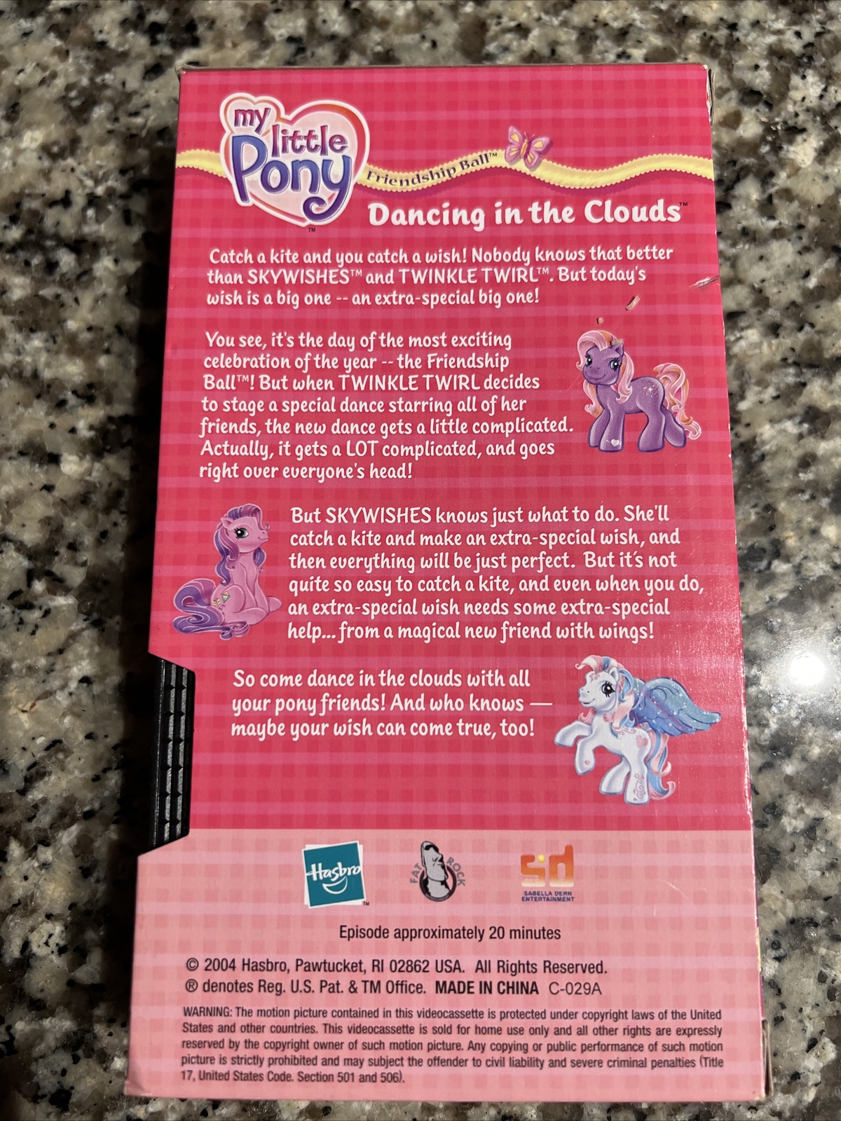 My Little Pony Birthday Celebration Razzaroo 2002 Musical Cake, 5 ...