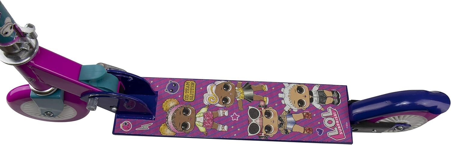 Lol Surprise Childrens Foldable Two-Wheel Inline Scooter Scooter Girl ...