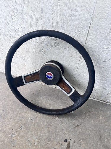 Chevrolet Monza Vega Steering Wheel | 15 in | Black/Wood Grain | GM ...