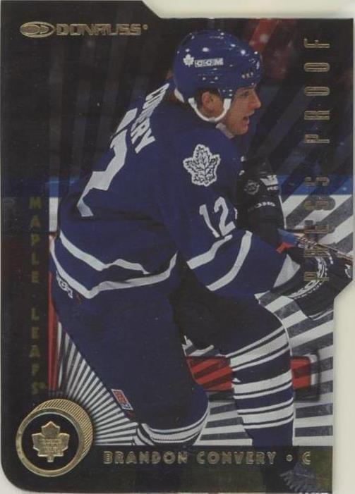 1997-98 Donruss - Brandon Convery #85 Gold Die-Cut Press Proof /500 for ...