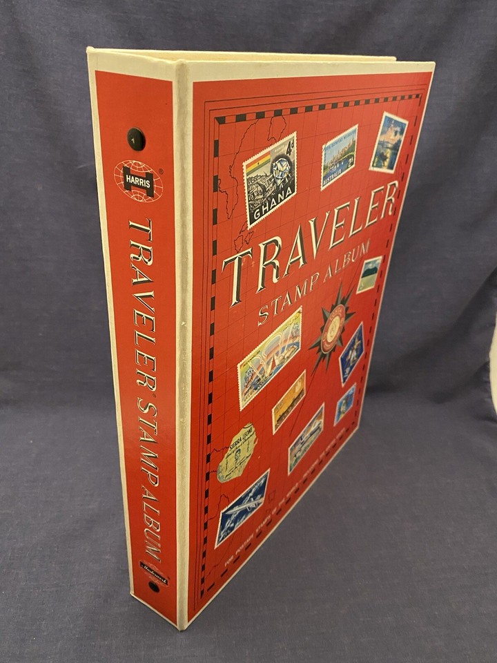 320+ Stamps Vintage Harris Traveler Stamp Album with Stamps 1964 | eBay