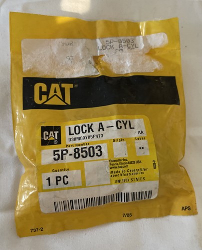CAT Caterpillar Lock Assembly-Cyl 5P-8503 | eBay