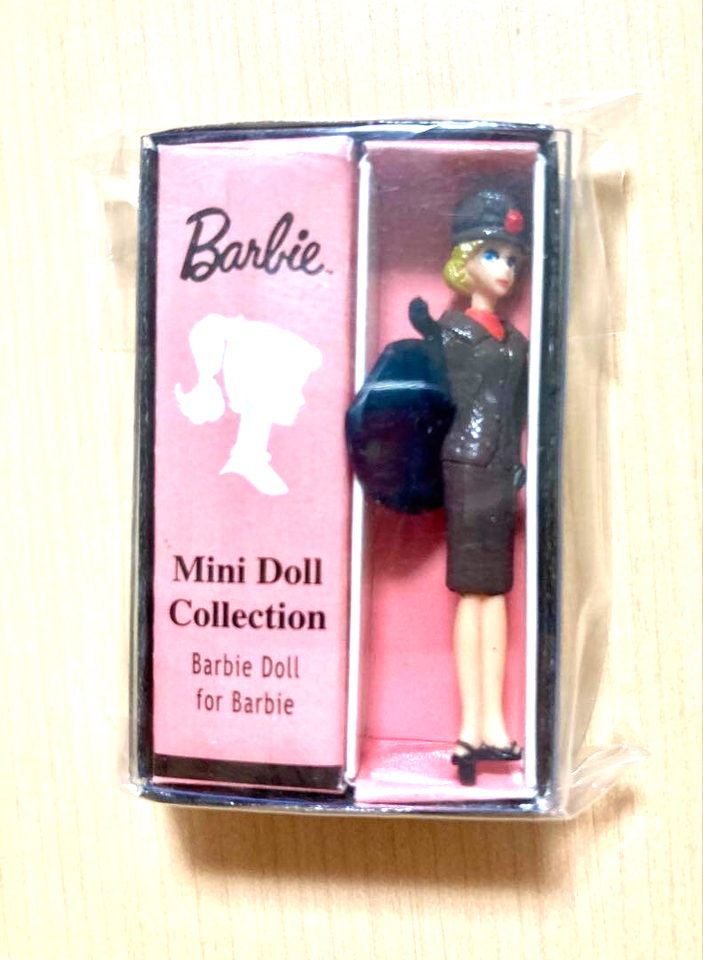 BANDAI Mini Doll Collection 2003 Set of 6 Tiny Barbie Dolls complete ...