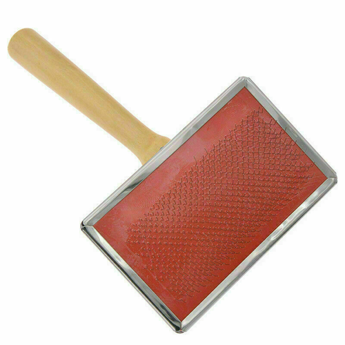 2PCS Handle Shedding Wool Carding Comb Felting Hand Carder Preparation ...