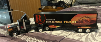 RARE RADIO SHACK RACING TEAM 18 WHEELER RADIO CONTROL OLD STOCK ~NO ...