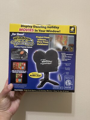 Star Shower Window Wonderland Projector, Halloween & Christmas Movies ...