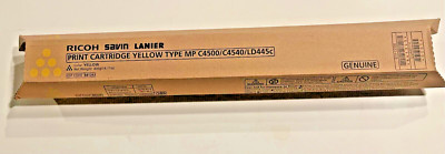 Ricoh Savin Lanier Print Cartridge MP C4500 / C4540 / LD445C - Genuine ...