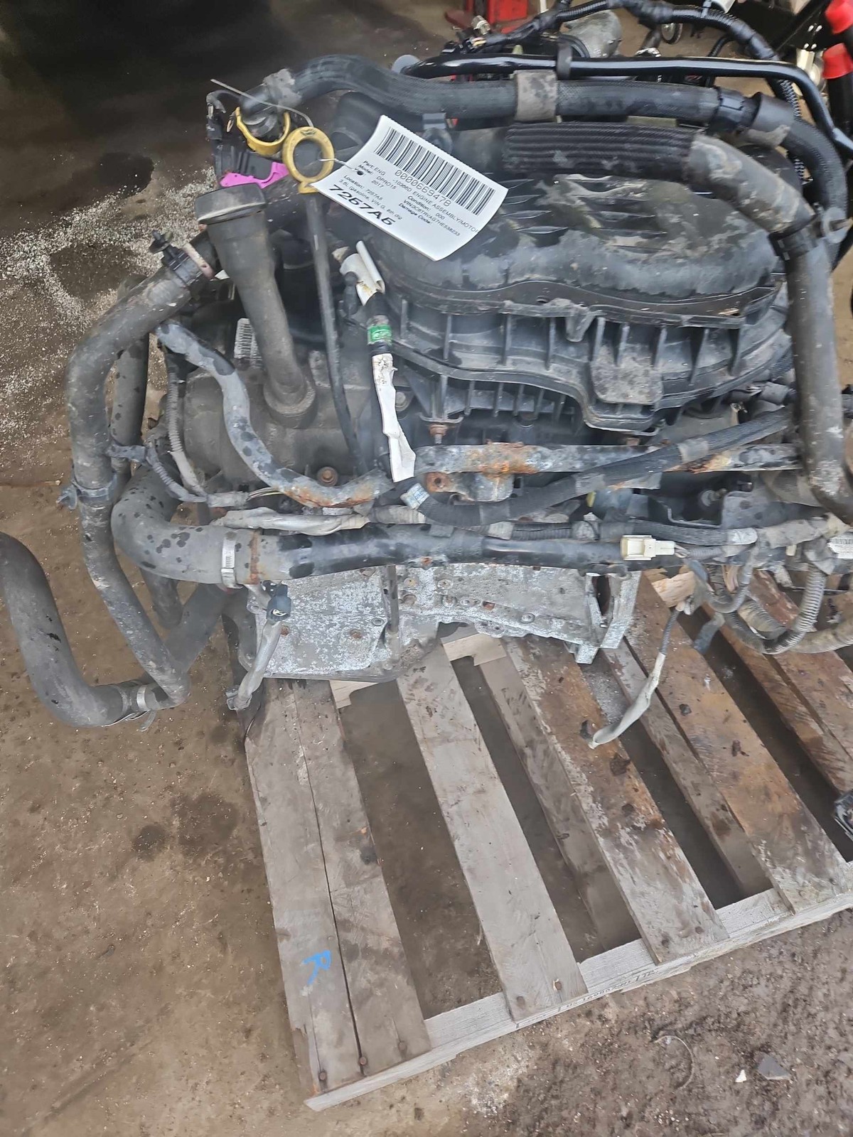 17 DODGE PROMASTER 1500 Engine Motor 3.6l (gasoline Vin G 8th Digit) | eBay