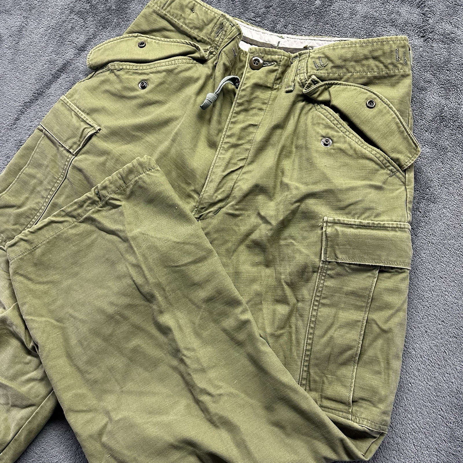 Small Regular M65 Wind Resistant Cold Weather Trousers OG-107 Olive ...