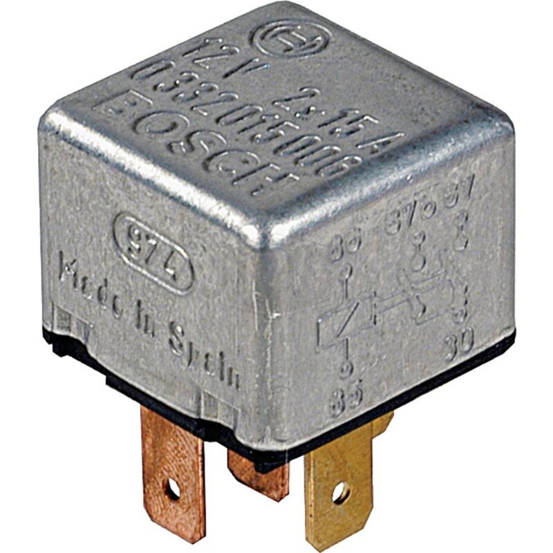 12V Mini Relay SPDT 15A Continuous Duty 5 Terminals Double Make ...