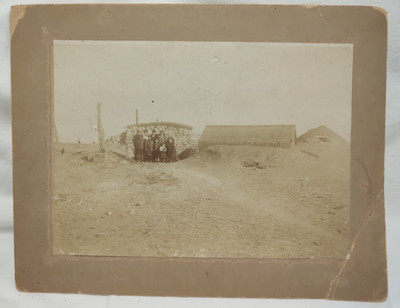 1900's Guymon Oklahoma Dugout & Stone House on Prairie Photograph | eBay