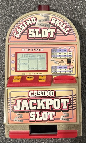 Vintage Radio Shack Cat. No 60-2486 Casino Jackpot Slot Bar Bar Bar ...
