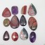 Various Oval, Tear Drop, Square cabochon CAB flatback semi-precious ...