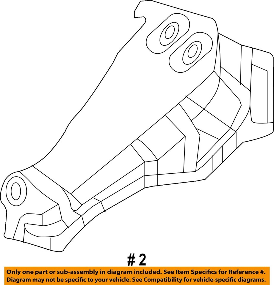 GM OEM 16-20 Envision Pillars, Rocker Floor Uniside-Extension Panel ...
