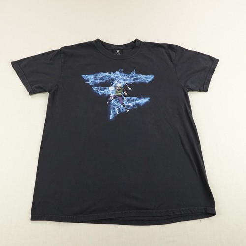 Faze Clan Shirt Large Black Naruto Shippuden Gaming Gamer Japanese ...