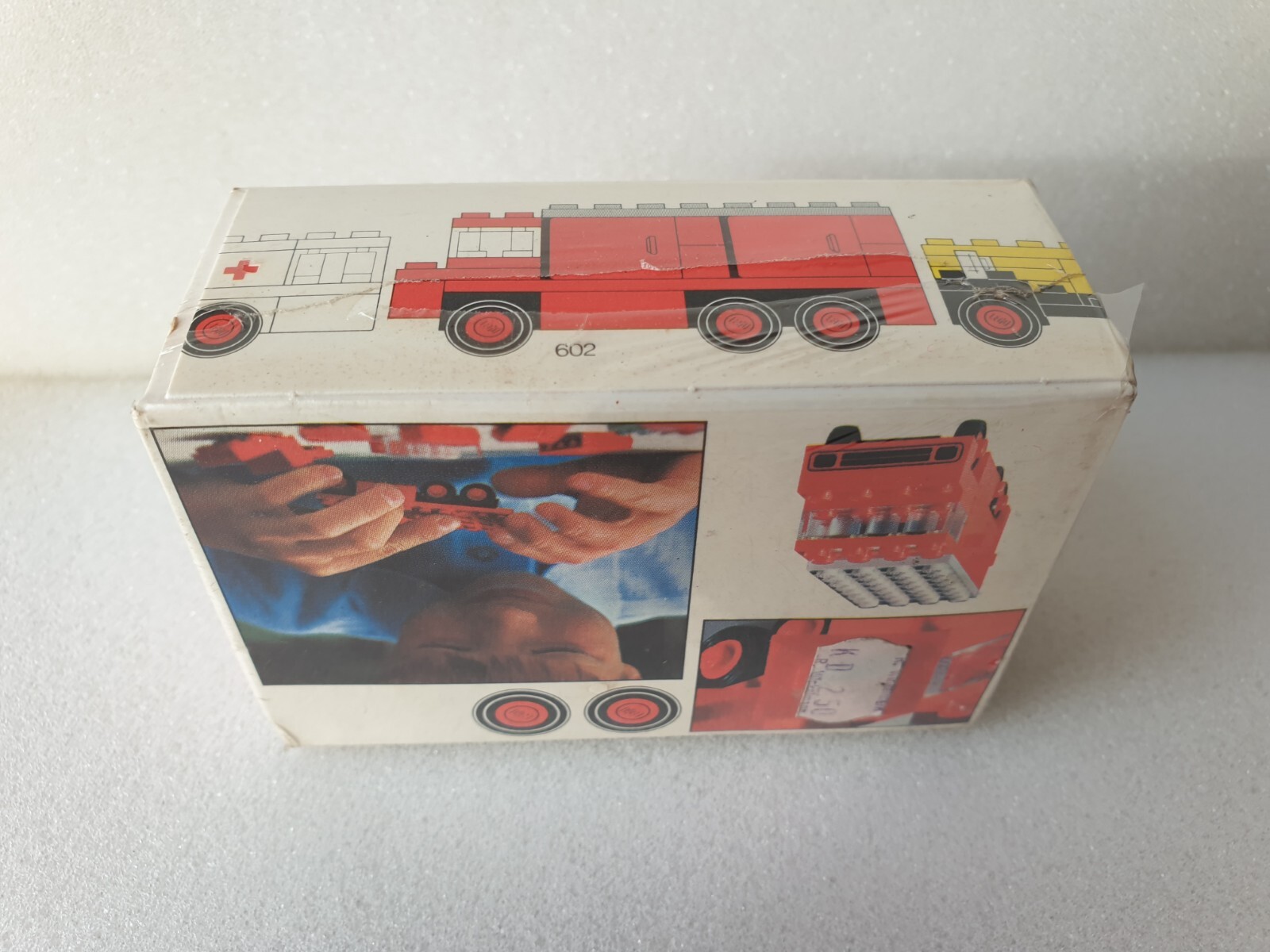 Lego Legoland Feuerwehrauto Vintage 1970 ungeöffnete OVP Set Nr. 602 ...