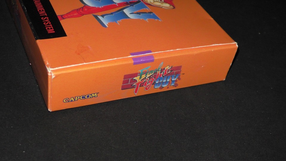 Authentic Blockbuster Final Fight Guy Super Nintendo SNES CIB Complete ...