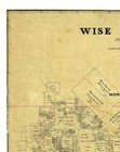 Historic County Map - Wise County Texas - General Land Office 1878 - 23 ...