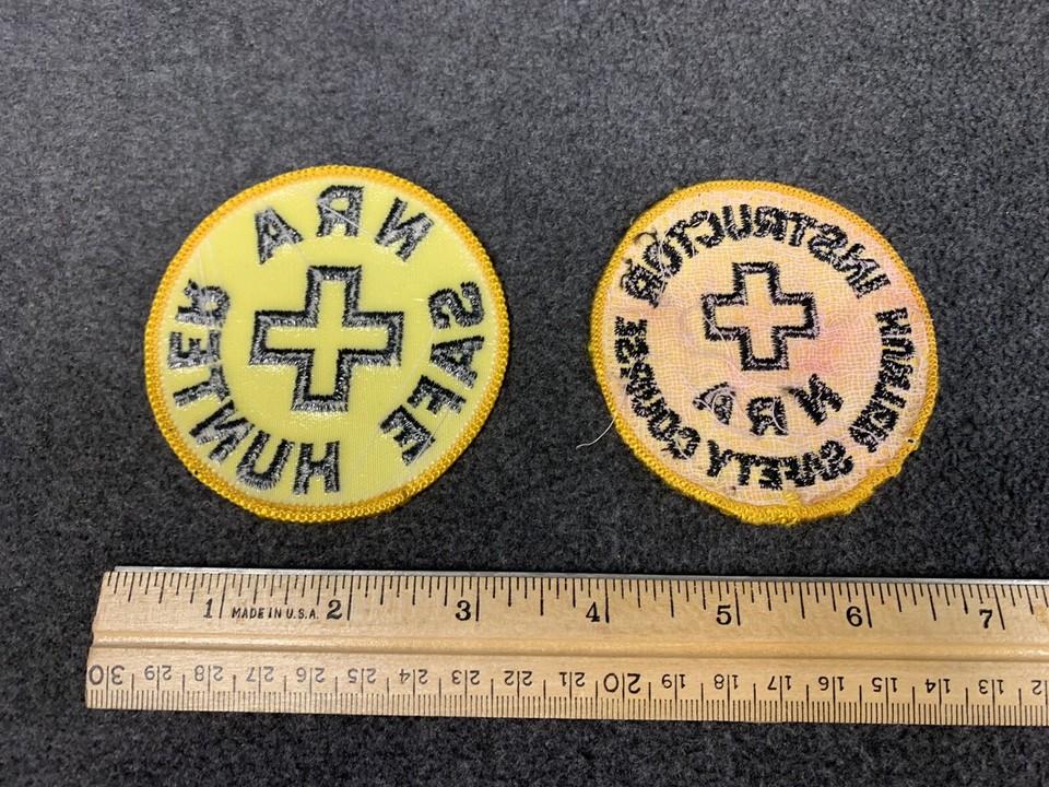 Lot Of 2 Different NRA Hunter Safety Education Graduate & Instructor ...