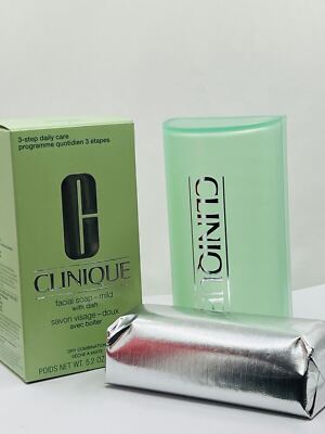 Clinique Facial Soap Bar Mild With Dish - 5.2 oz HOLIDAY SALE | eBay