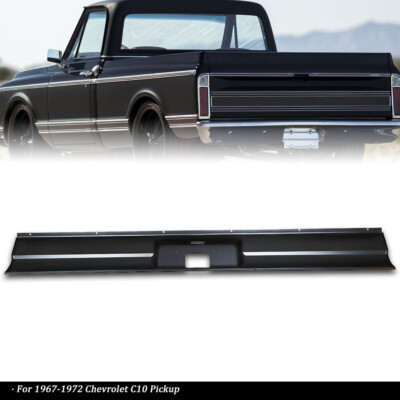 For 1967-1972 Chevrolet C10 Pickup Rear Roll Pan w/ License Plate Part ...