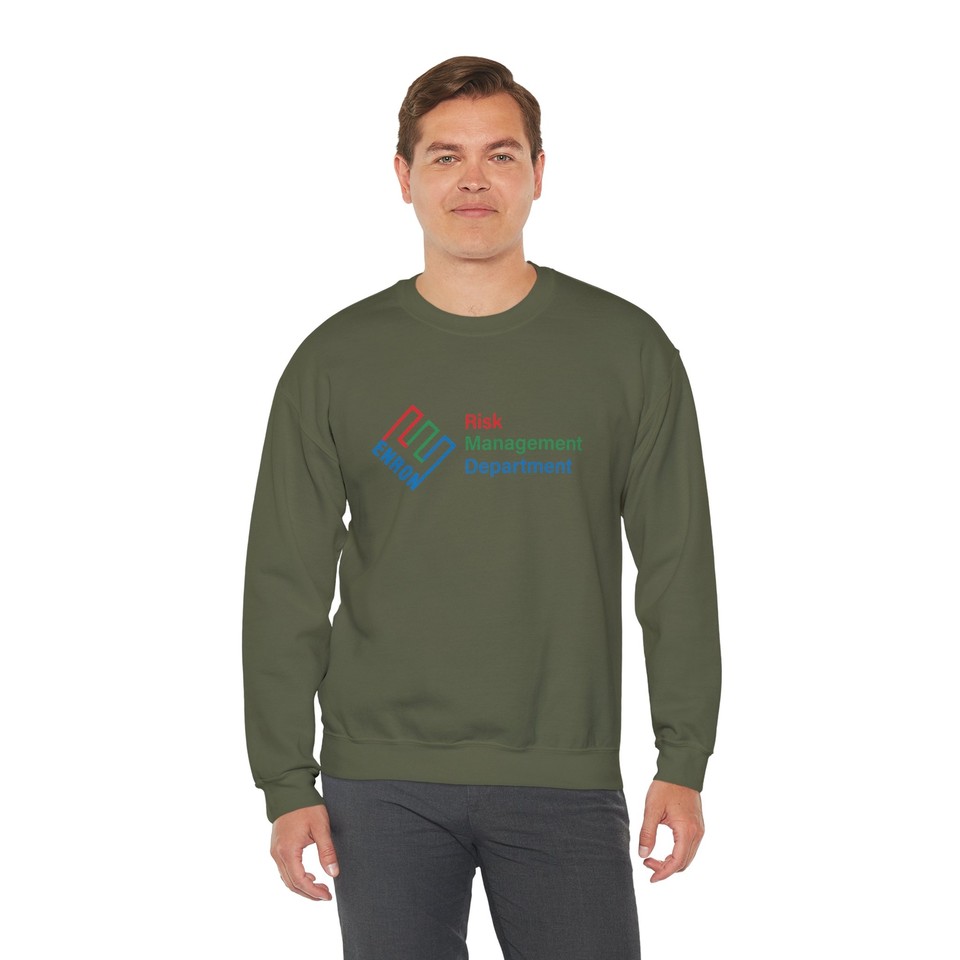 Enron Risk Management Department Crewneck Sweatshirt | eBay