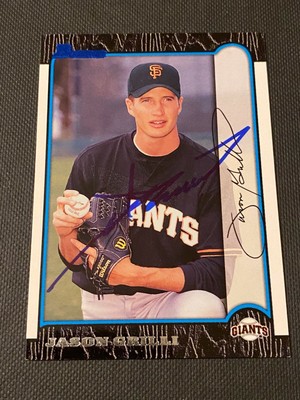 Jason Grilli Signed 1999 Bowman Card Auto SF San Francisco Giants ...